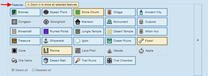 Minecraft Seed Map - How to Use The Tool to Find Rare Biomes and ...