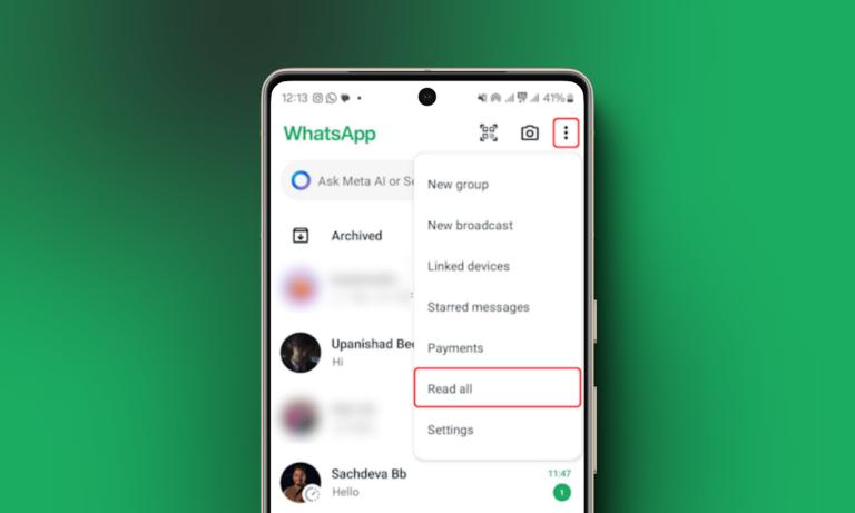 WhatsApp Brings Read All Messages Feature; Here’s How It Works | Beebom