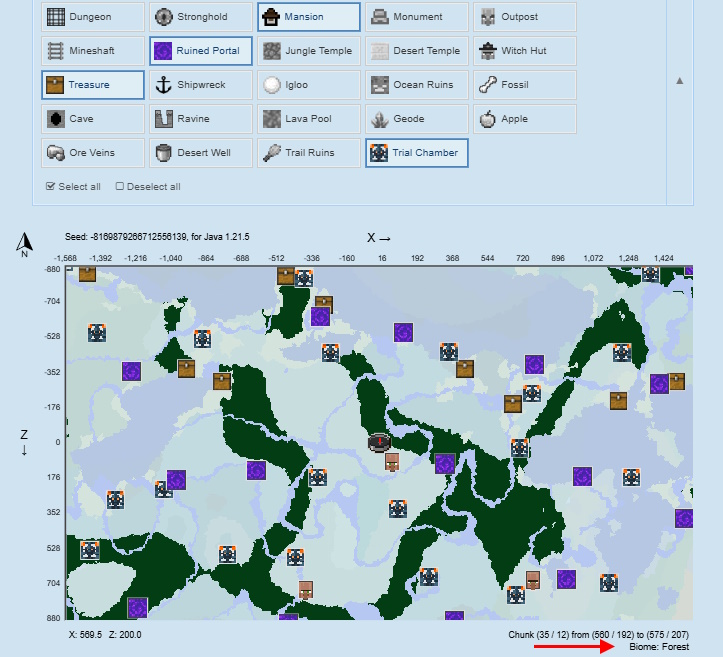 Minecraft Seed Map: How Find Rare and Perfect Seeds | Beebom