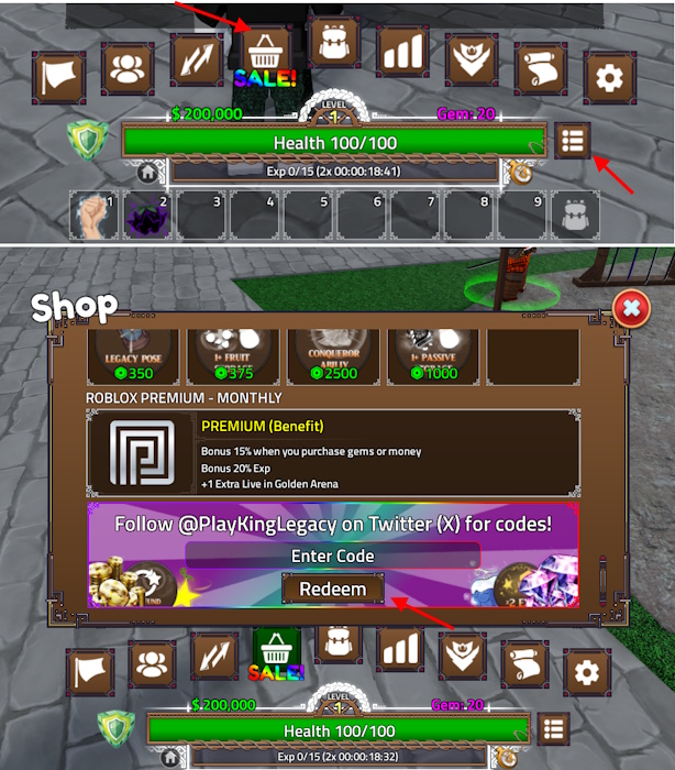 King Legacy Codes (November 2025) | Beebom