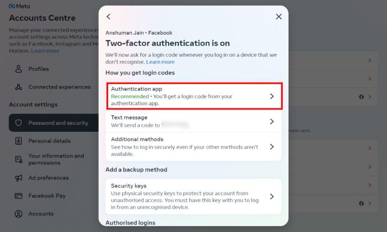 How to Turn Off Two-Factor Authentication on Facebook | Beebom