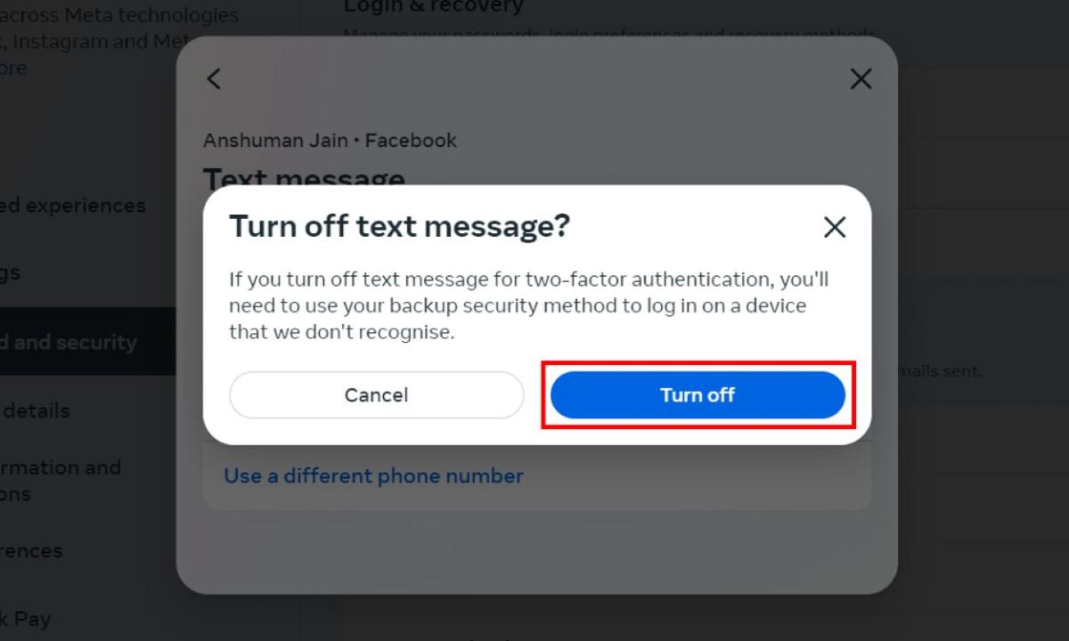 How to Turn Off Two-Factor Authentication on Facebook | Beebom