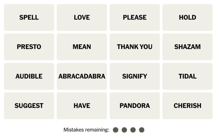 NYT Connections Today: Hints and Answers for October 28, 2024 | Beebom