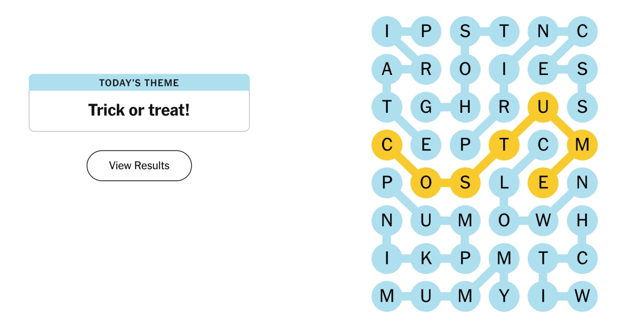 NYT Strands Today: Hints, Answers & Spangram for October 31 | Beebom