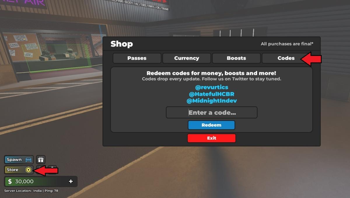 Midnight Chasers Highway Racing Codes (December 2025) | Beebom