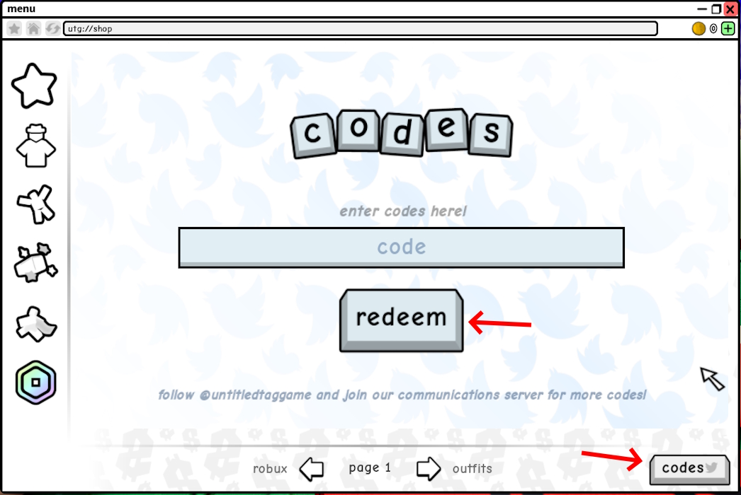 Untitled Tag Game (UTG) Codes (January 2026) | Beebom