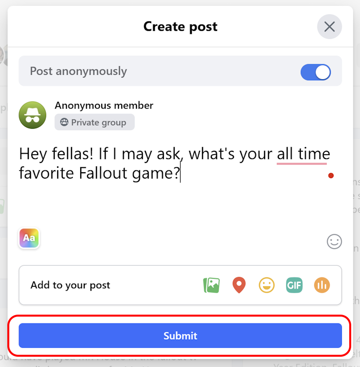 How to Post Anonymously on Facebook | Beebom