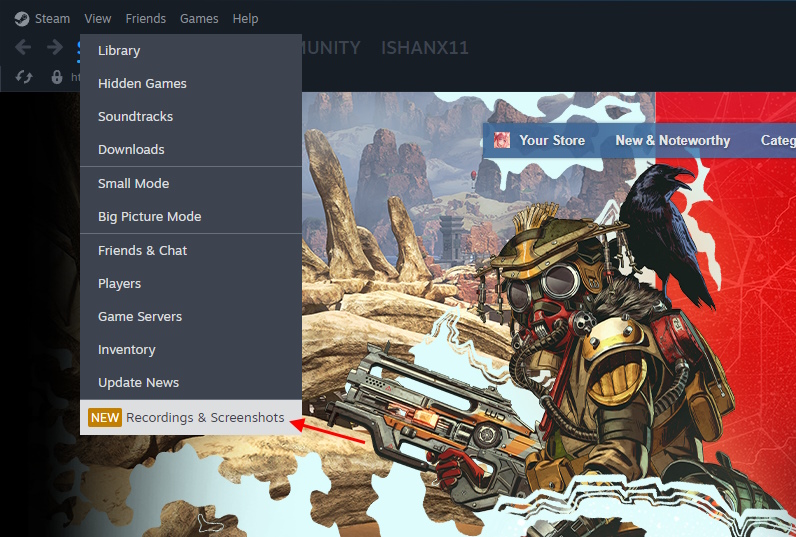 How to Use Steam Game Recording | Beebom