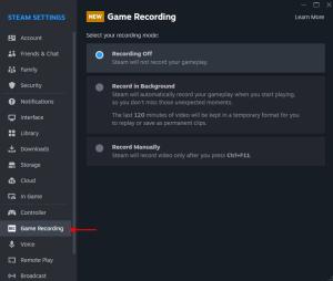 How to Use Steam Game Recording | Beebom