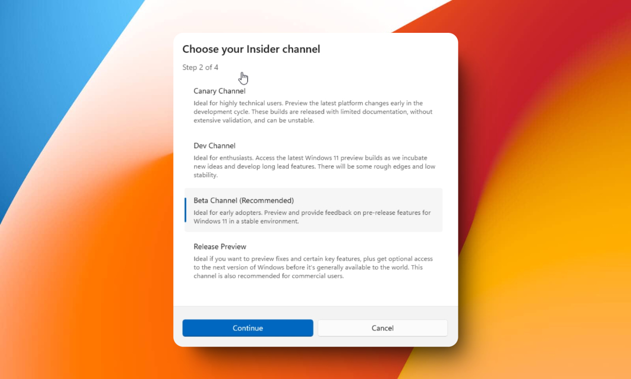 How to Switch from Windows 11 Dev Channel to Beta Channel Without ...
