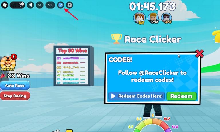 Race Clicker Codes (December 2025) | Beebom