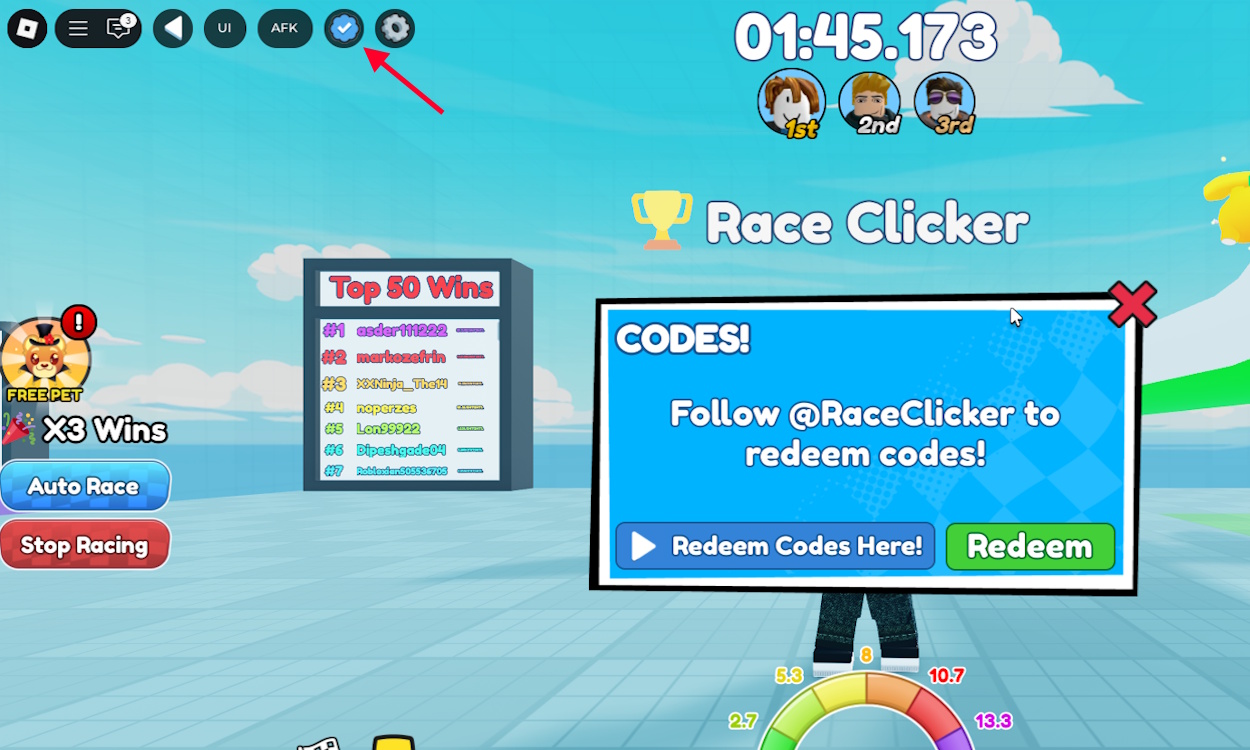 Race Clicker Codes (October 2025) | Beebom