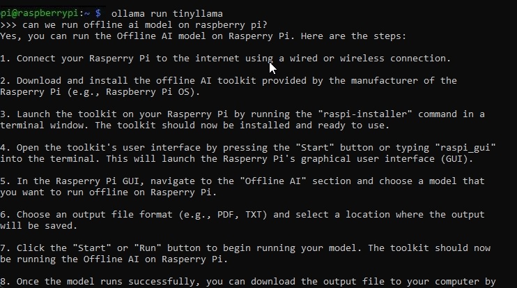 How to Run AI Models on Raspberry Pi Locally | Beebom