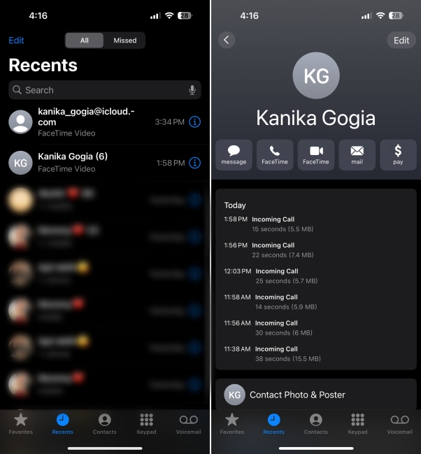 How to See FaceTime Call Duration on iPhone & Mac | Beebom