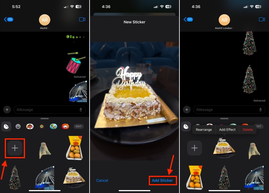 How to Send Stickers in iMessage on iPhone? | Beebom