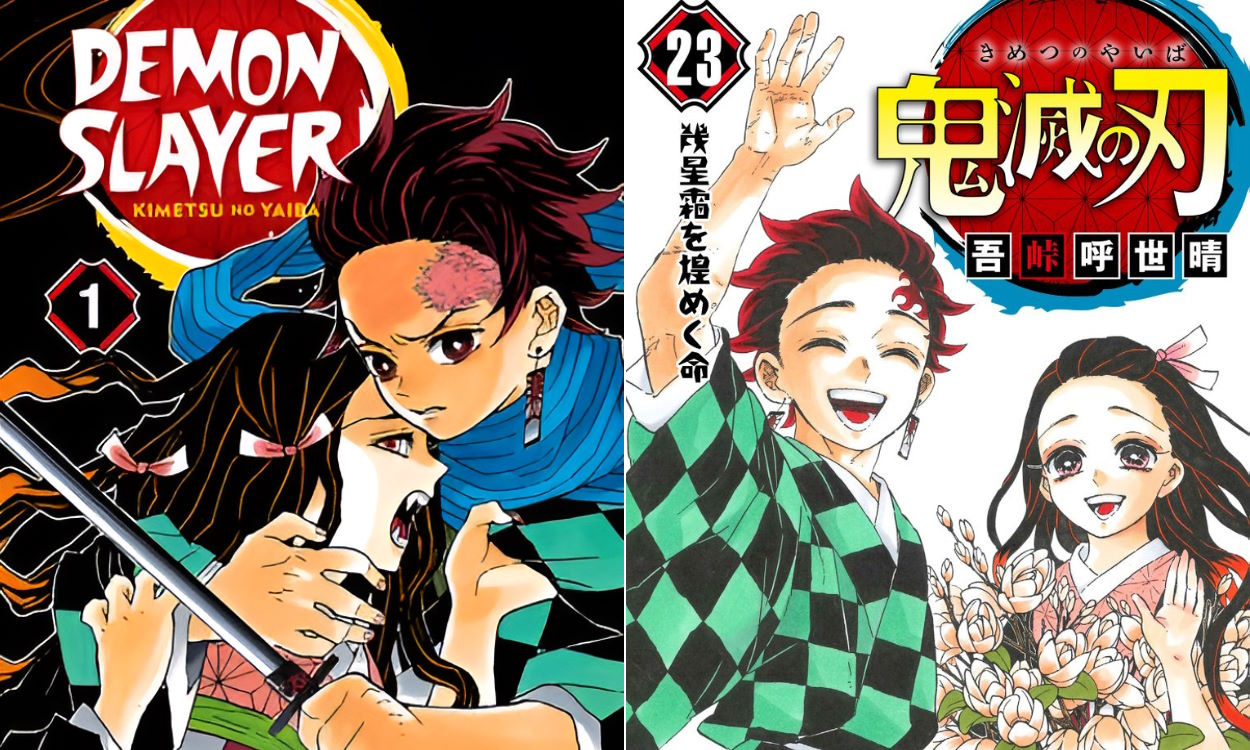 Comparing the First and Last Covers of 15 Popular Manga Series | Beebom