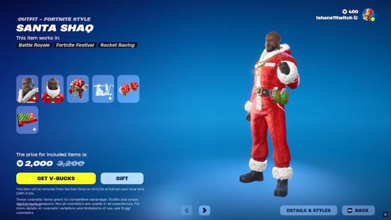 How to Get Santa Shaq Skin in Fortnite | Beebom