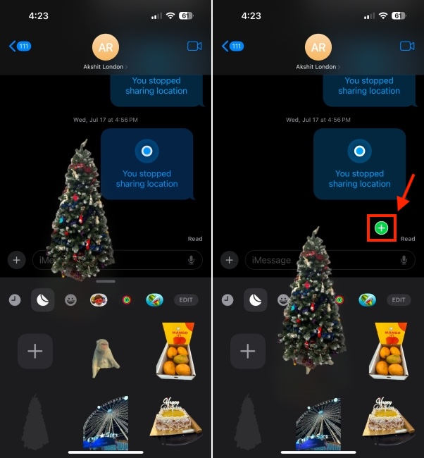 How to Send Stickers in iMessage on iPhone? | Beebom