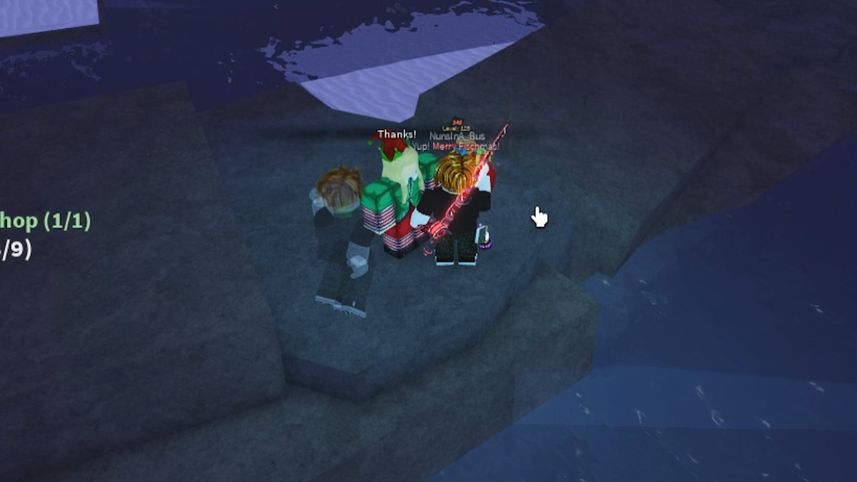 All Roblox Fisch Santa Quest Elf Locations | Beebom