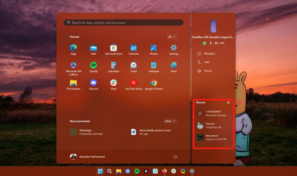 Hands-on with Phone Link Start Menu Companion: Why Does It Even Exist ...