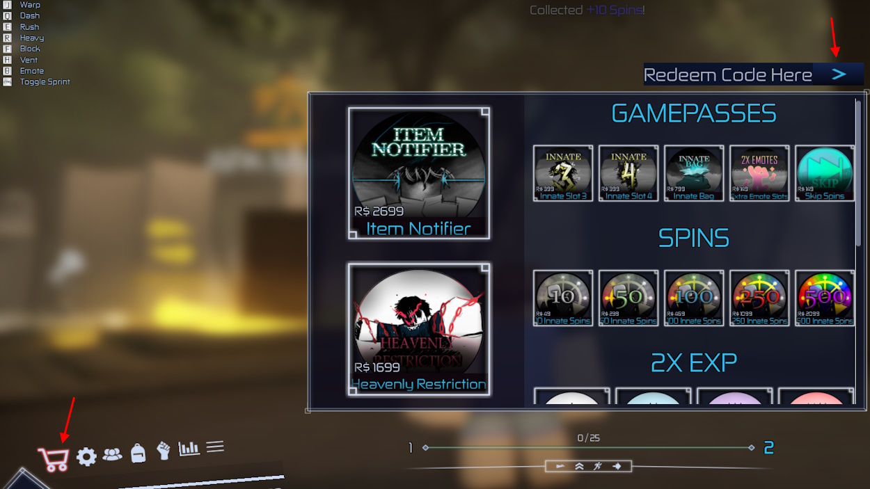 Jujutsu Infinite Codes (November 2025) | Beebom