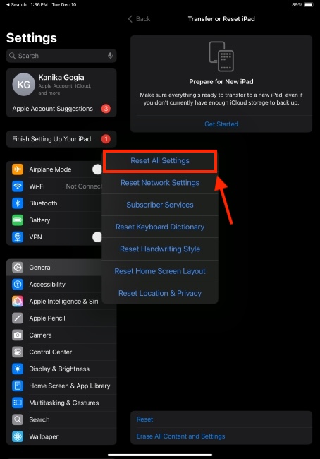 How to Reset iPad? (All iPad Models) | Beebom