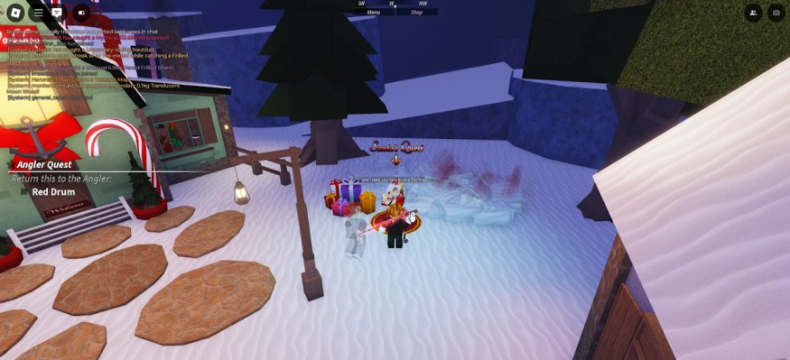 How to Complete Roblox Fisch Santa Quests | Beebom