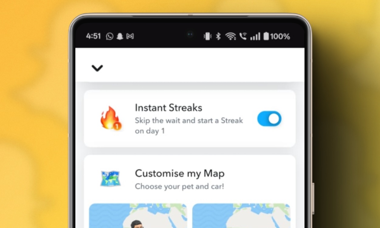 This New Snapchat Feature Lets You Start a Snap Streak Instantly | Beebom