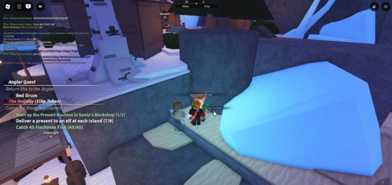 How to Complete Roblox Fisch Santa Quests | Beebom