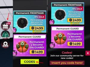 Roblox Squid Game X Codes (February 2026) | Beebom
