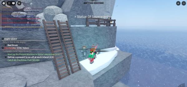 How to Complete Roblox Fisch Santa Quests | Beebom