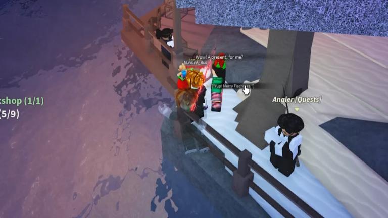 All Roblox Fisch Santa Quest Elf Locations | Beebom