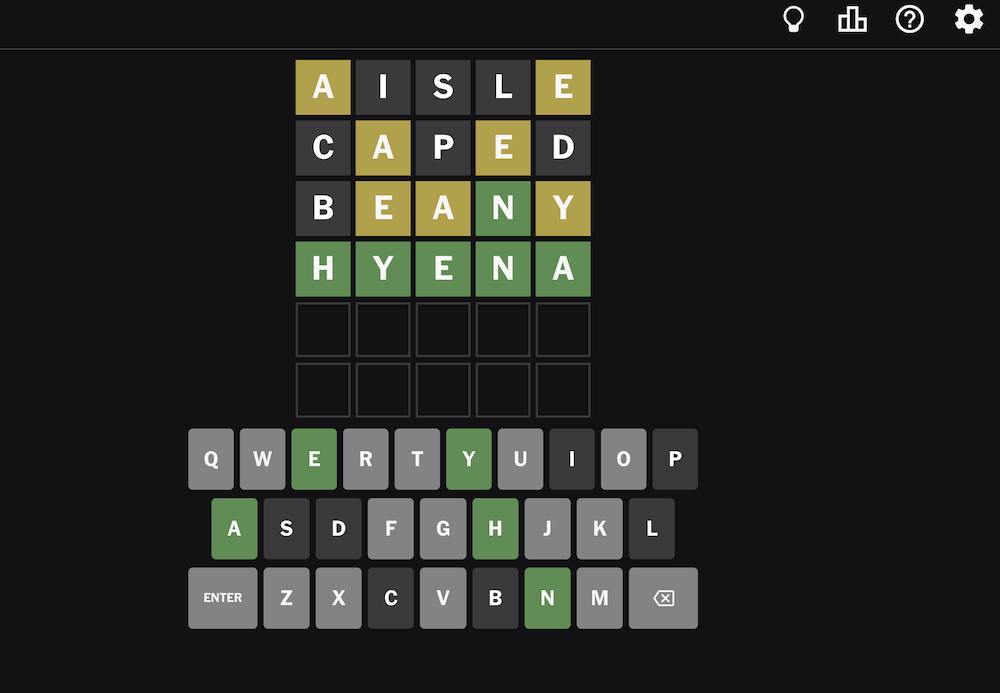 Today's Wordle Hints, Answer for #1268 on December 8, 2024 | Beebom