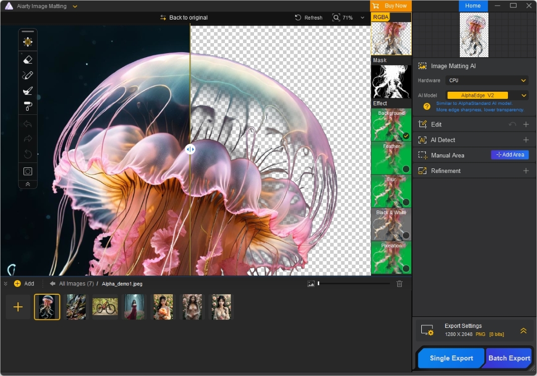 Aiarty Image Matting: Best AI Tool for Image Background Removal | Beebom