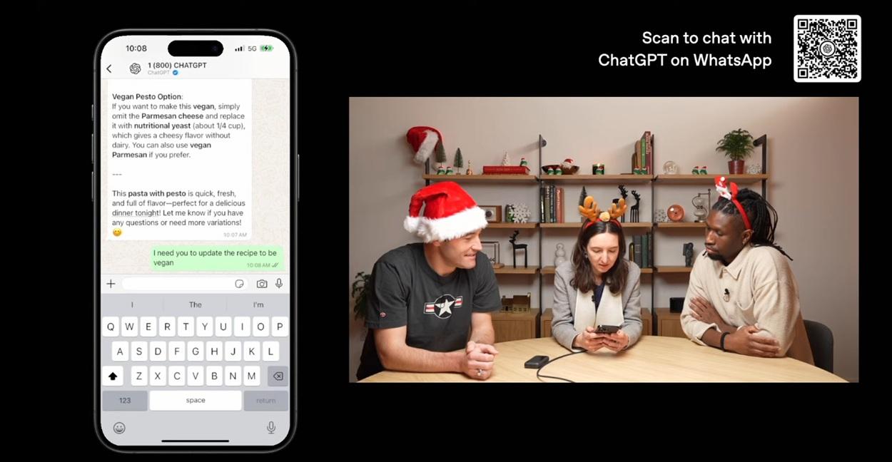 You Can Now Call ChatGPT via Phone and Chat on WhatsApp | Beebom
