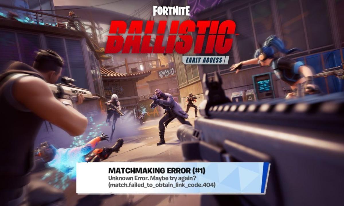 [UPDATE] Fortnite Ballistic Launches with Frustrating Matchmaking Error ...