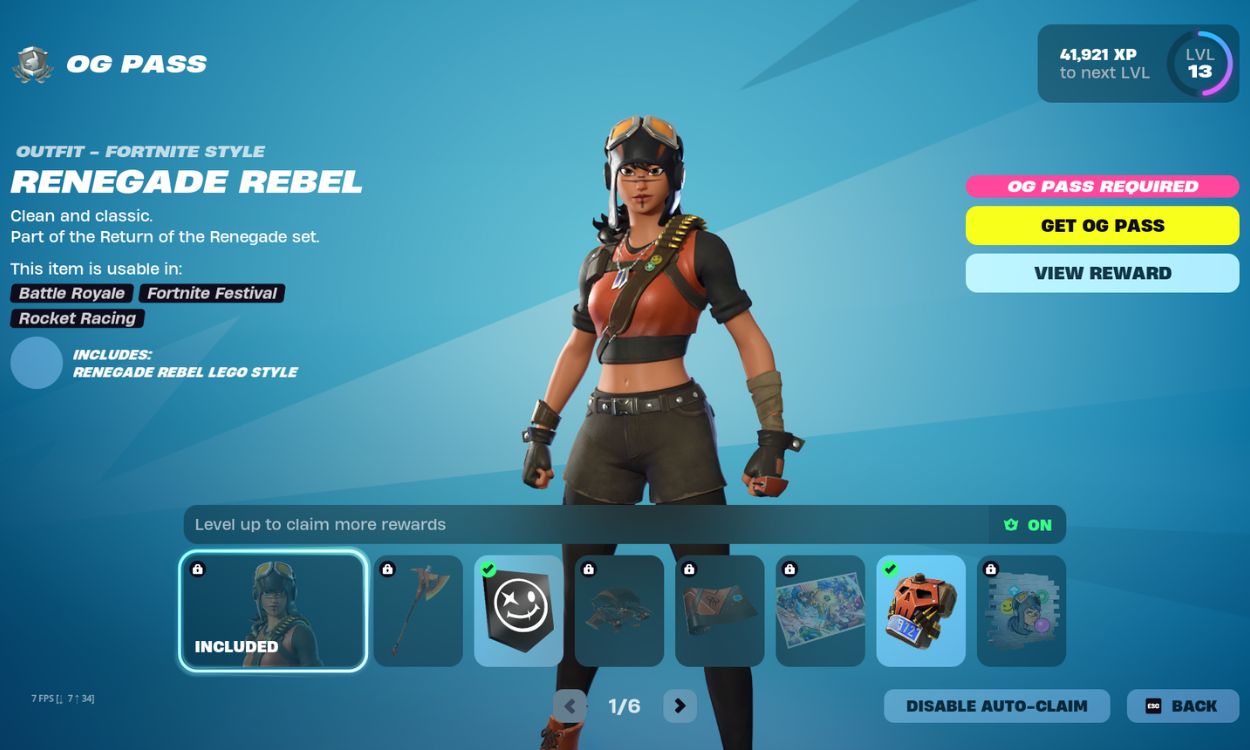 Fortnite OG Chapter 1 Season 1 Battle Pass: All Tiers and Rewards | Beebom