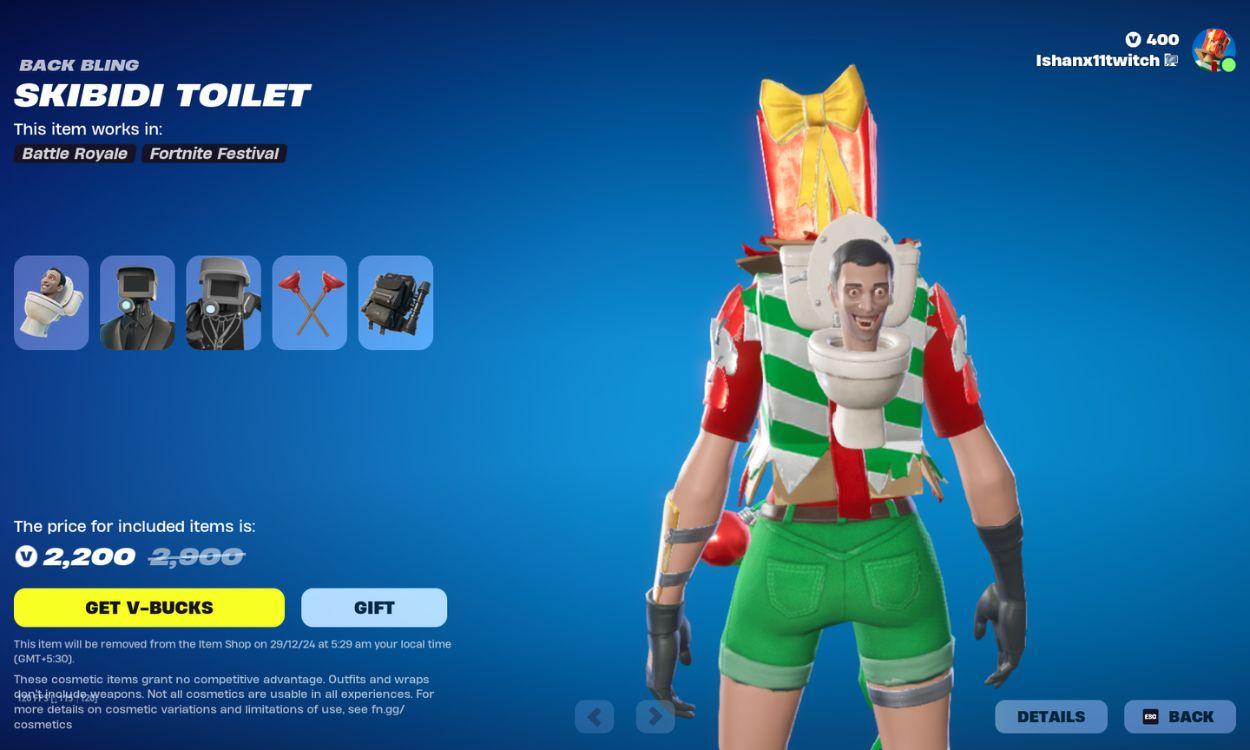 How to Get the Fortnite Skibidi Toilet Skin | Beebom
