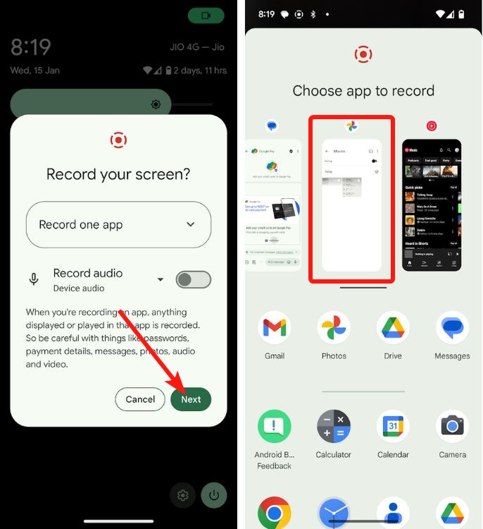 How to Record Screen on Your Google Pixel Phone | Beebom