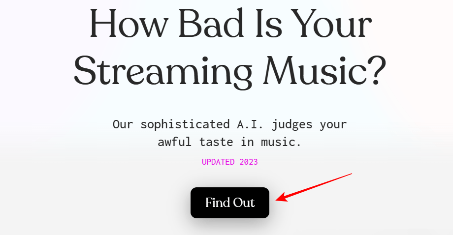 Find Out How Bad Is Your Spotify with This Snarky AI Tool | Beebom