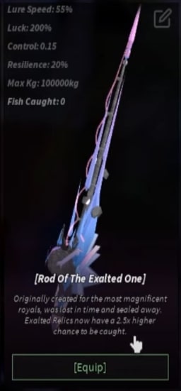 How to Get the Exalted Rod in Fisch Roblox | Beebom