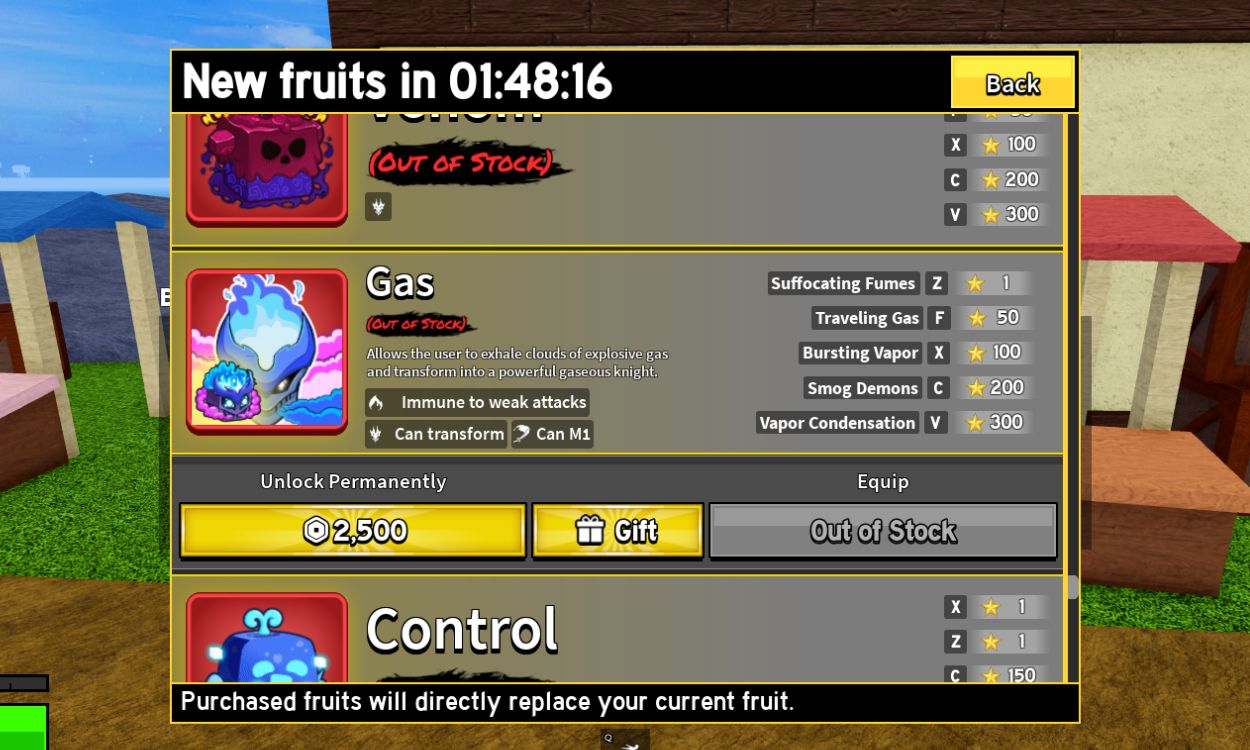 Blox Fruits Gas Fruit: How to Get, Moveset and More | Beebom
