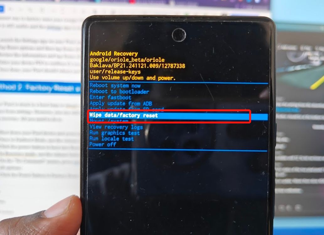How to Factory Reset Your Google Pixel Phone | Beebom