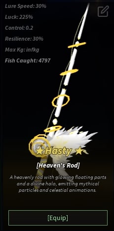 How to Get the Heaven's Rod in Fisch (2025 Guide) | Beebom