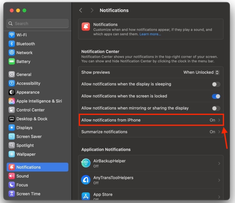 How to Turn Off iPhone Notifications on Mac? | Beebom