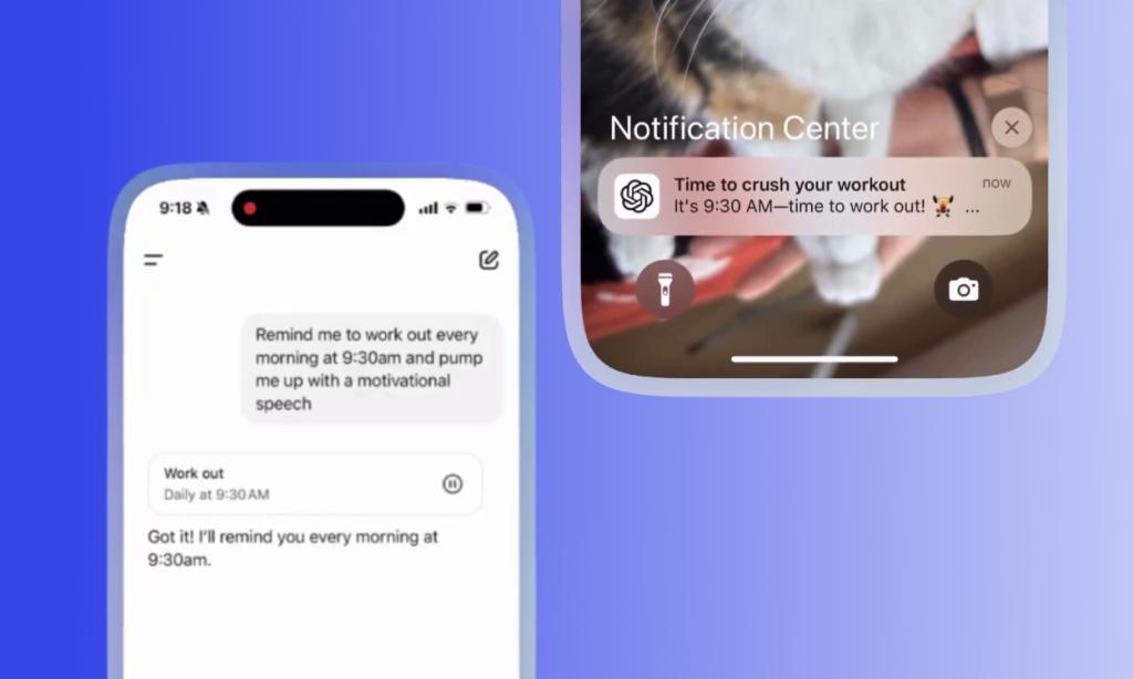You Can Now Schedule Tasks and Set Reminders on ChatGPT | Beebom