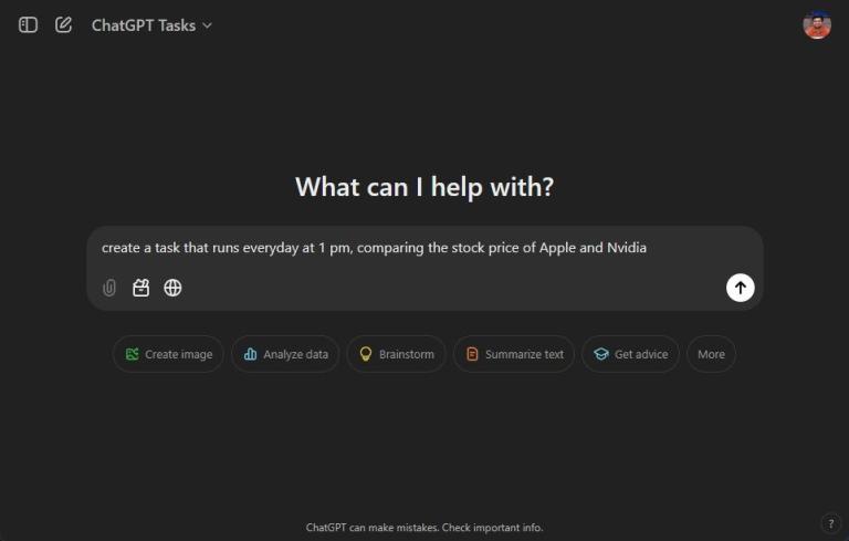 How to Schedule Tasks and Set Reminders in ChatGPT | Beebom