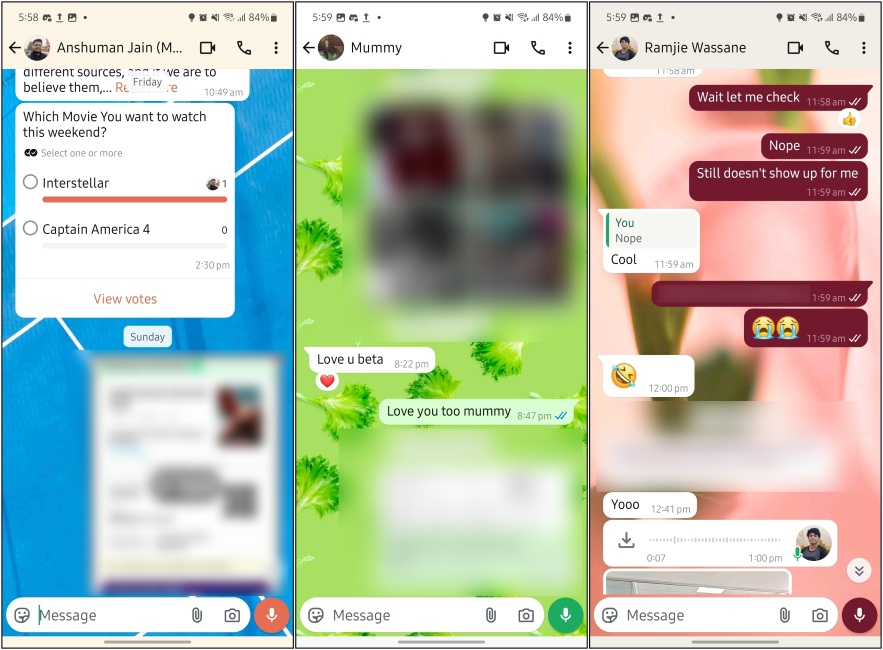 WhatsApp Chat Themes: Too Little, Too Late? | Beebom