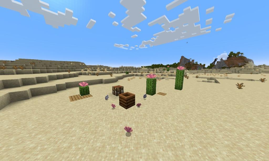 Minecraft Cactus Flower: How to Get, Uses and More | Beebom