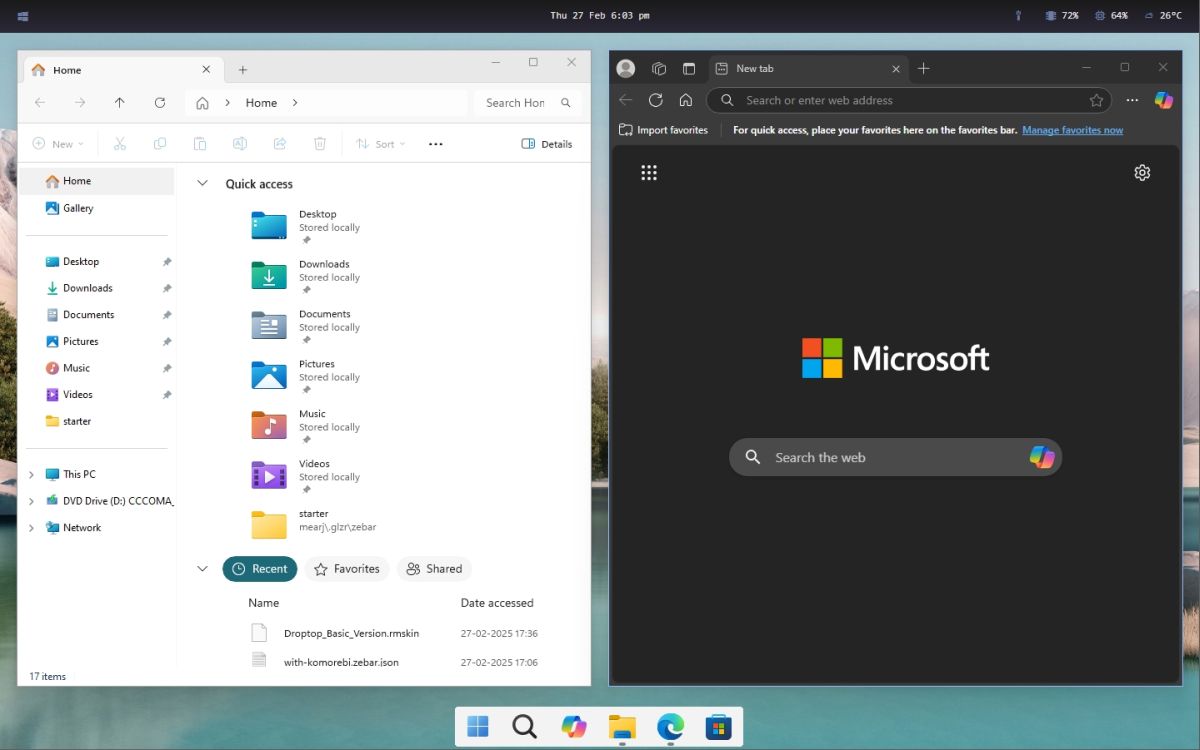 How to Get a macOS-Like Menu Bar on Windows 11 | Beebom